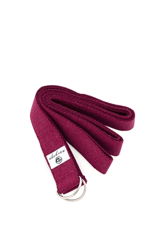 Nui Yoga Bordo Kemeri Ve Kayışı Eu Nui Yoga Bordo Kemeri Ve Kayışı Eu