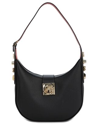 Christian Louboutin Kadın Siyah Deri Çanta EU