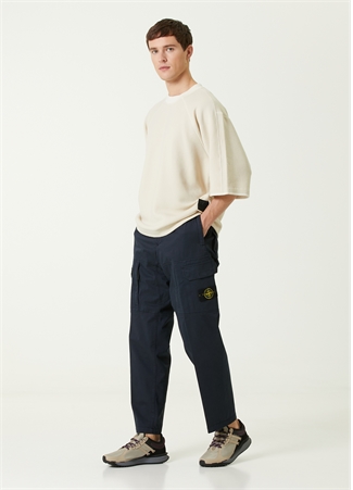 Stone Island Erkek Lacivert Cepli Kargo Pantolon 30 US Stone Island Erkek Lacivert Cepli Kargo Pantolon 30 US