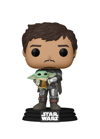 Funko The Mandalorian With Grogu Heykel Çok Renkli