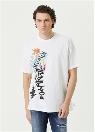 Dsquared2 Erkek Tshirt Beyaz S Eu Dsquared2 Erkek Tshirt Beyaz S Eu