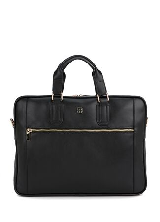 Beymen Hediye Kadın Siyah Logolu Laptop Çantası EU