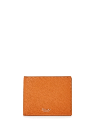 Pineider Erkek Turuncu Deri Cüzdan Eu