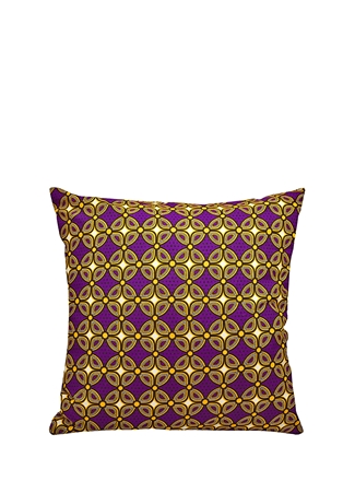 3rd Culture Kunene Mor Desenli 50x50 cm Dekoratif Yastık Çok Renkli 3rd Culture Kunene Mor Desenli 50x50 cm Dekoratif Yastık Çok Renkli