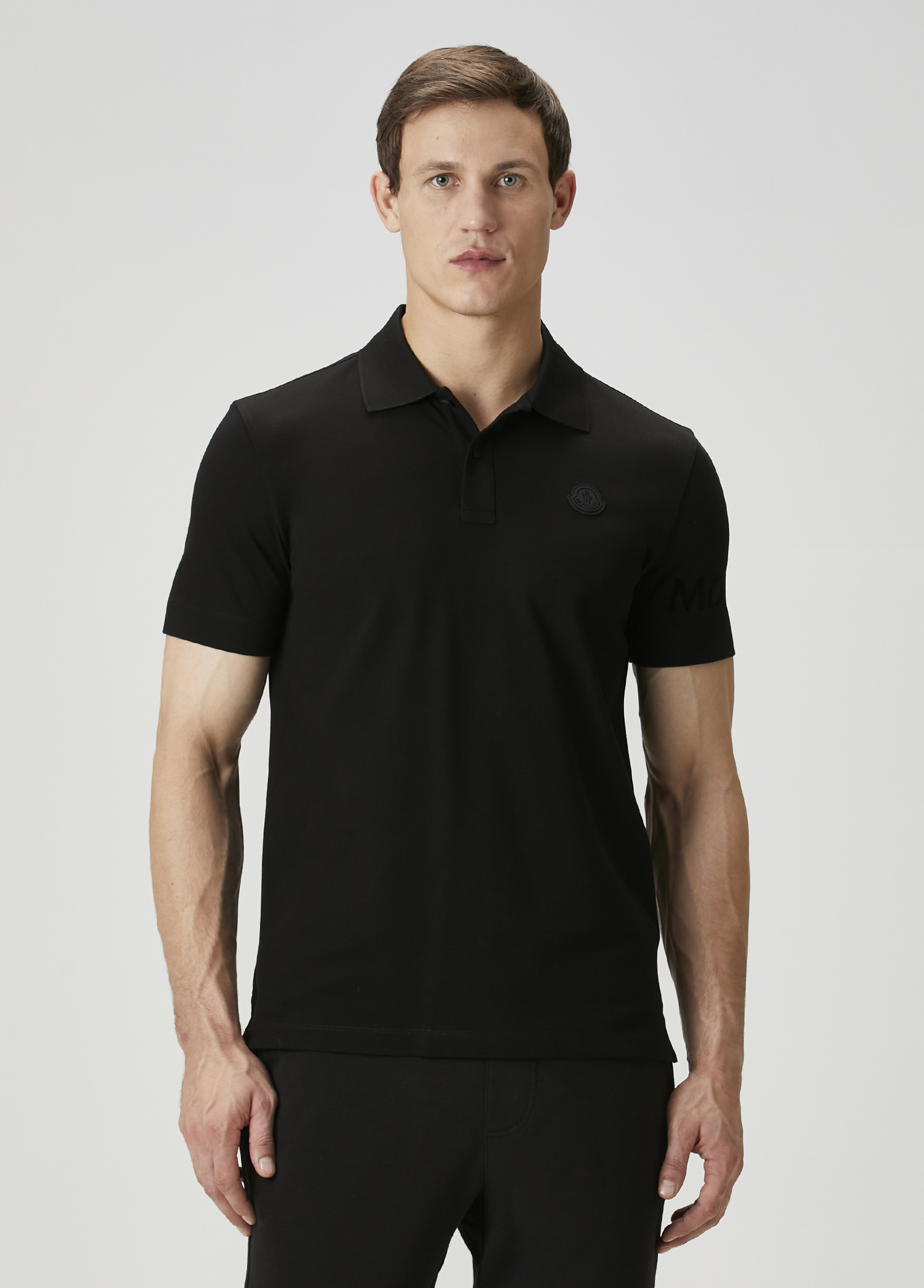 Moncler Siyah Erkek Siyah Polo Yaka T-shirt 1775485 | Beymen