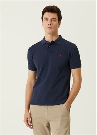 Polo Ralph Lauren Erkek Mavi Yaka T-shirt S EU