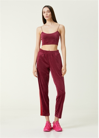 Adidas X Ivy Park Kadın X Bordo Kadife Pantolon S Eu