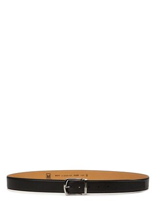 Moreschi Erkek Siyah Deri Kemer 05 EU