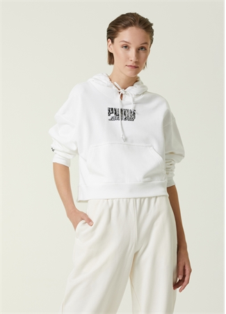Puma Kadın X Santa Cruz Beyaz Kapüşonlu Sweatshirt S EU Puma Kadın X Santa Cruz Beyaz Kapüşonlu Sweatshirt S EU