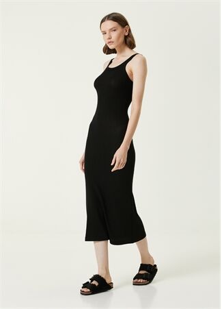 Ayje Kadın Ultra Comfort Siyah Midi Elbise S EU Ayje Kadın Ultra Comfort Siyah Midi Elbise S EU