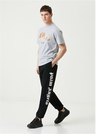Palm Angels Erkek Siyah Logolu Eşofman Altı S EU Palm Angels Erkek Siyah Logolu Eşofman Altı S EU