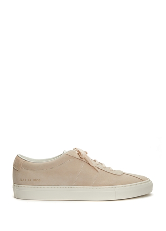 Common Projects Erkek Bej Logolu Deri Sneaker 39 Eu Common Projects Erkek Bej Logolu Deri Sneaker 39 Eu