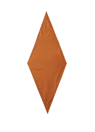 Pal Zileri Erkek Turuncu Geometrik Formlu İpek Atkı EU Pal Zileri Erkek Turuncu Geometrik Formlu İpek Atkı EU