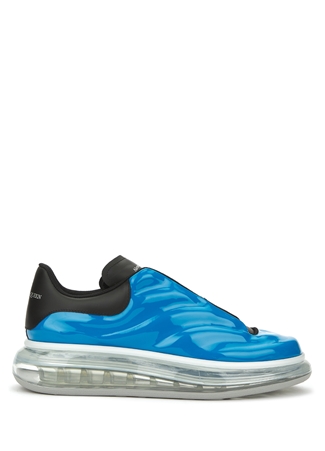 Alexander McQueen Erkek Siyah Mavi Logolu Sneaker 40 EU Alexander McQueen Erkek Siyah Mavi Logolu Sneaker 40 EU