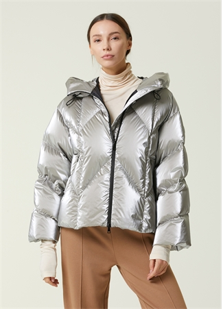 Moncler Kadın Frele Silver Kapüşonlu Puff Mont Gri 2 US Moncler Kadın Frele Silver Kapüşonlu Puff Mont Gri 2 US