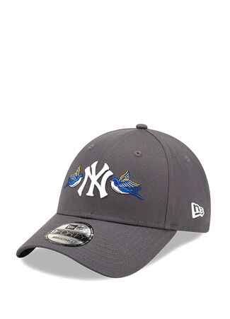 New Era Erkek NEYYAN 9Forty MLB Rose Gri Şapka EU