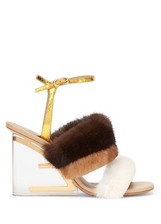 Fendi Kadın Sandalet 37 Eu