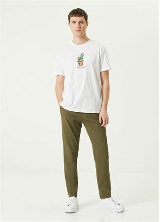 Academia Erkek PANTOLON Haki 44 EU