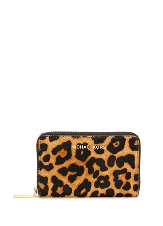 Michael Kors Kadın Leopar Desenli Deri Kartvizitlik Kahverengi EU Michael Kors Kadın Leopar Desenli Deri Kartvizitlik Kahverengi EU