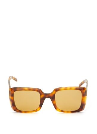 Kadın Turtle Desen Güneş Gözlüğü Beyaz EU Kadın Turtle Desen Güneş Gözlüğü Beyaz EU