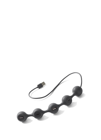 Lexon Erkek Siyah Peas Hub 2 Usb Çoğaltıcı Gri EU Lexon Erkek Siyah Peas Hub 2 Usb Çoğaltıcı Gri EU