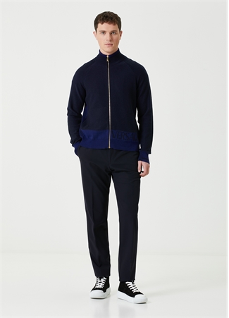 Boss Erkek Lacivert Beli Kordonlu Pantolon 54 IT