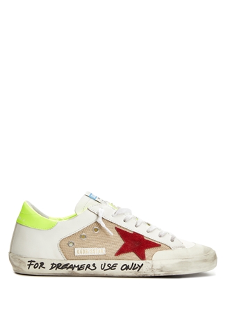 Golden Goose Erkek Superstar Colorblocked Sneaker Beyaz 39 Eu Golden Goose Erkek Superstar Colorblocked Sneaker Beyaz 39 Eu