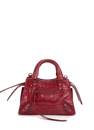 Balenciaga Kadın Neo Classic Kırmızı Deri Çanta EU Balenciaga Kadın Neo Classic Kırmızı Deri Çanta EU