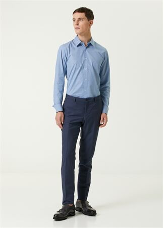 Palzileri Lab Erkek Mavi Normal Bel Pantolon 50 IT