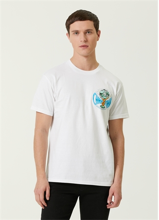 Market Erkek Smiley Atlas Beyaz T-shirt S EU Market Erkek Smiley Atlas Beyaz T-shirt S EU