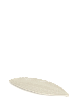 Zaya Bej Yaprak Formlu Seramik Obje Zaya Bej Yaprak Formlu Seramik Obje