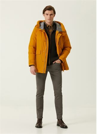 Network Erkek Slim Fit Gri Spor Pantolon 3/32 EU