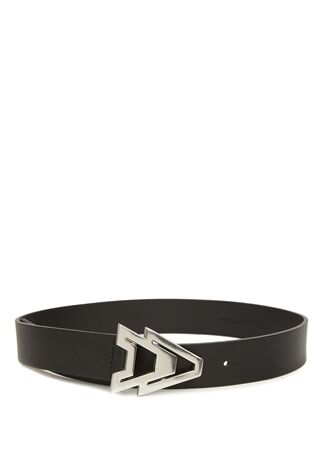 Academia Kadın Siyah A Formlu Tokalı Deri Kemer 70 Academia Kadın Siyah A Formlu Tokalı Deri Kemer 70