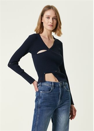 Jacquemus Kadın Hirka Lacivert 34 Fr