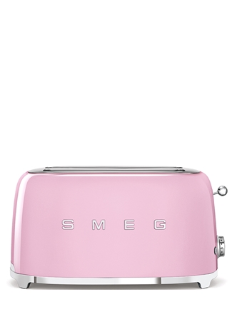 Smeg Pembe 2x4 Ekmek Kızartma Makinesi Smeg Pembe 2x4 Ekmek Kızartma Makinesi