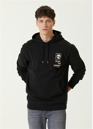 Timberland Erkek Nature Needs Heroes Siyah Kapüşonlu Sweatshirt L EU Timberland Erkek Nature Needs Heroes Siyah Kapüşonlu Sweatshirt L EU