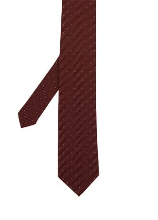 Beymen Club Erkek Bordo Mikro Desenli İpek Kravat EU Beymen Club Erkek Bordo Mikro Desenli İpek Kravat EU