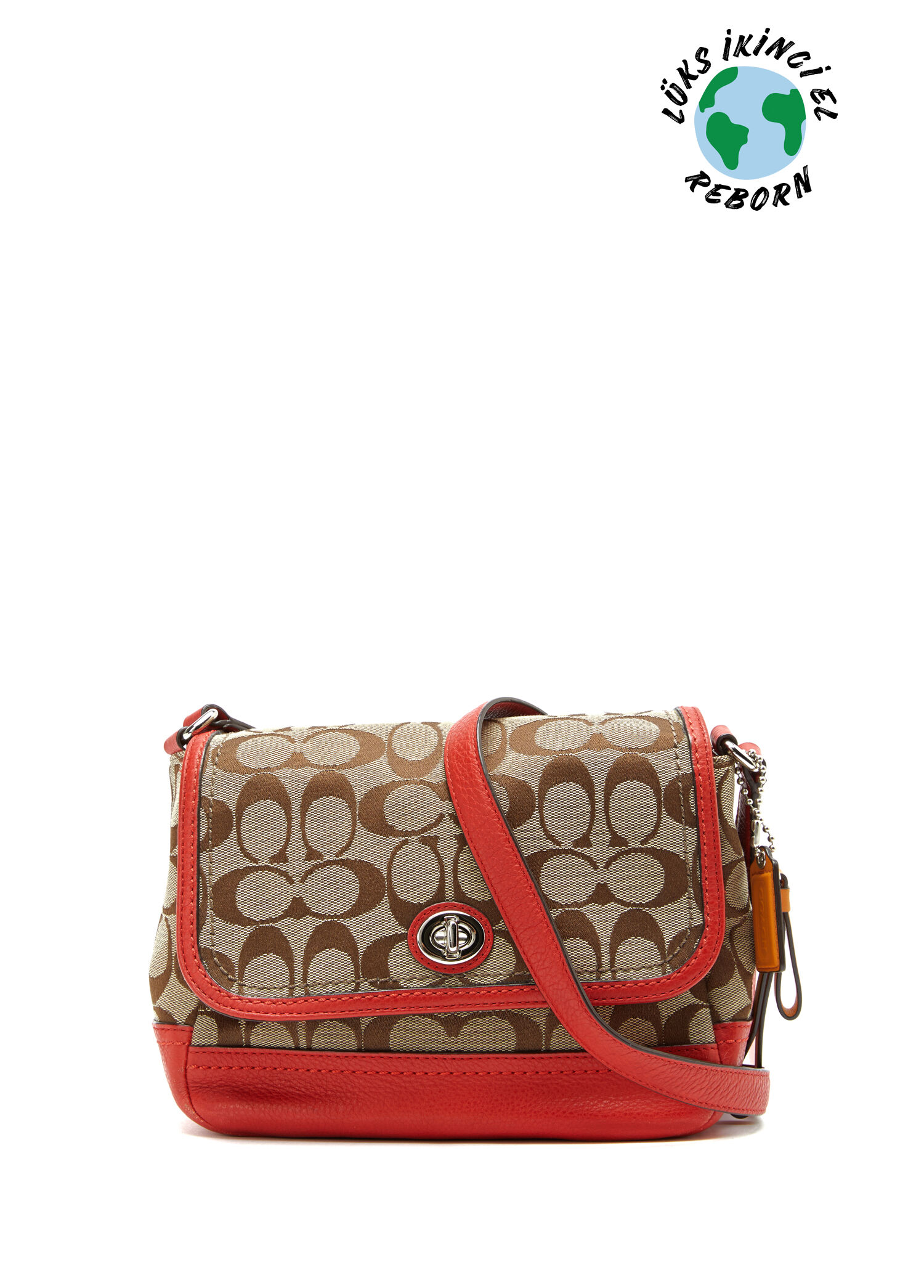 Beymen Reborn - Coach Heritage Monogram Çanta - Çok Renkli
