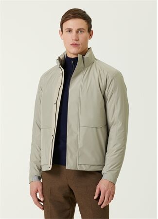 Z Zegna Erkek Bej Dik Yaka Mont XXXL IT Z Zegna Erkek Bej Dik Yaka Mont XXXL IT