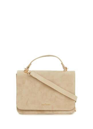Divarese Kadın Bej Süet Çanta Eu