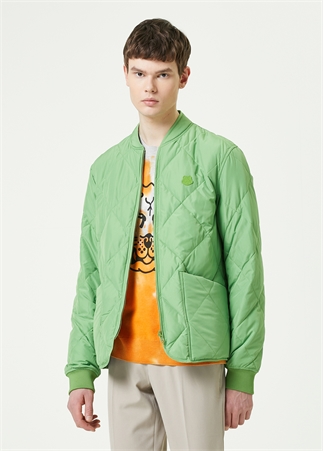 Kenzo Erkek Yeşil Kapitoneli Çift Taraflı Mont S EU Kenzo Erkek Yeşil Kapitoneli Çift Taraflı Mont S EU