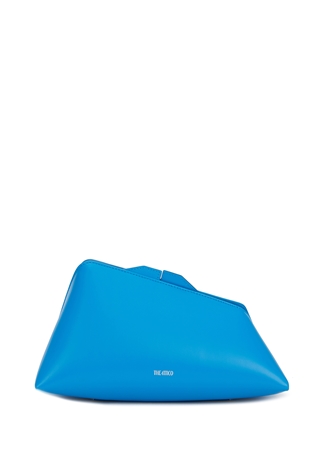 The Attico Kadın Mavi Logolu Deri El Portföyü EU
