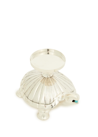 Serdar Gülgün Kaplumbağa Formlu Şamdan Çok Renkli