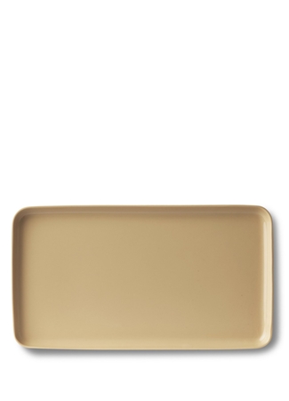 Esma Dereboy Saman Dikdörtgen Formlu Büyük Boy Porselen Tabak Çok Renkli Esma Dereboy Saman Dikdörtgen Formlu Büyük Boy Porselen Tabak Çok Renkli