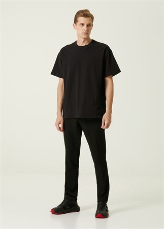 Bottega Veneta Erkek Siyah Yeşil T-shirt M EU