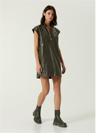 Network Kadın Regular Fit Haki Mini Elbise 38 EU Network Kadın Regular Fit Haki Mini Elbise 38 EU