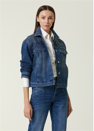 Deep Six Jeans Kadın Relaxed Fit Lacivert Jean Pantolon Mavi XS EU Deep Six Jeans Kadın Relaxed Fit Lacivert Jean Pantolon Mavi XS EU