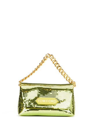 Tom Ford Kadın Yeşil Payetli Abiye Çanta Eu Tom Ford Kadın Yeşil Payetli Abiye Çanta Eu