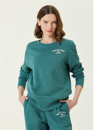 Kappa Kadın Authentic Shamia Yeşil Bisiklet Yaka Sweatshirt S Eu Kappa Kadın Authentic Shamia Yeşil Bisiklet Yaka Sweatshirt S Eu