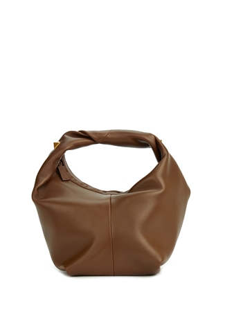 Valentino Garavani Kadın Kahverengi Deri Çanta EU